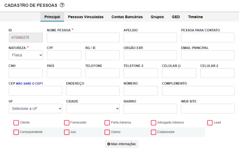 Cadastro de pessoas - Easy Doc